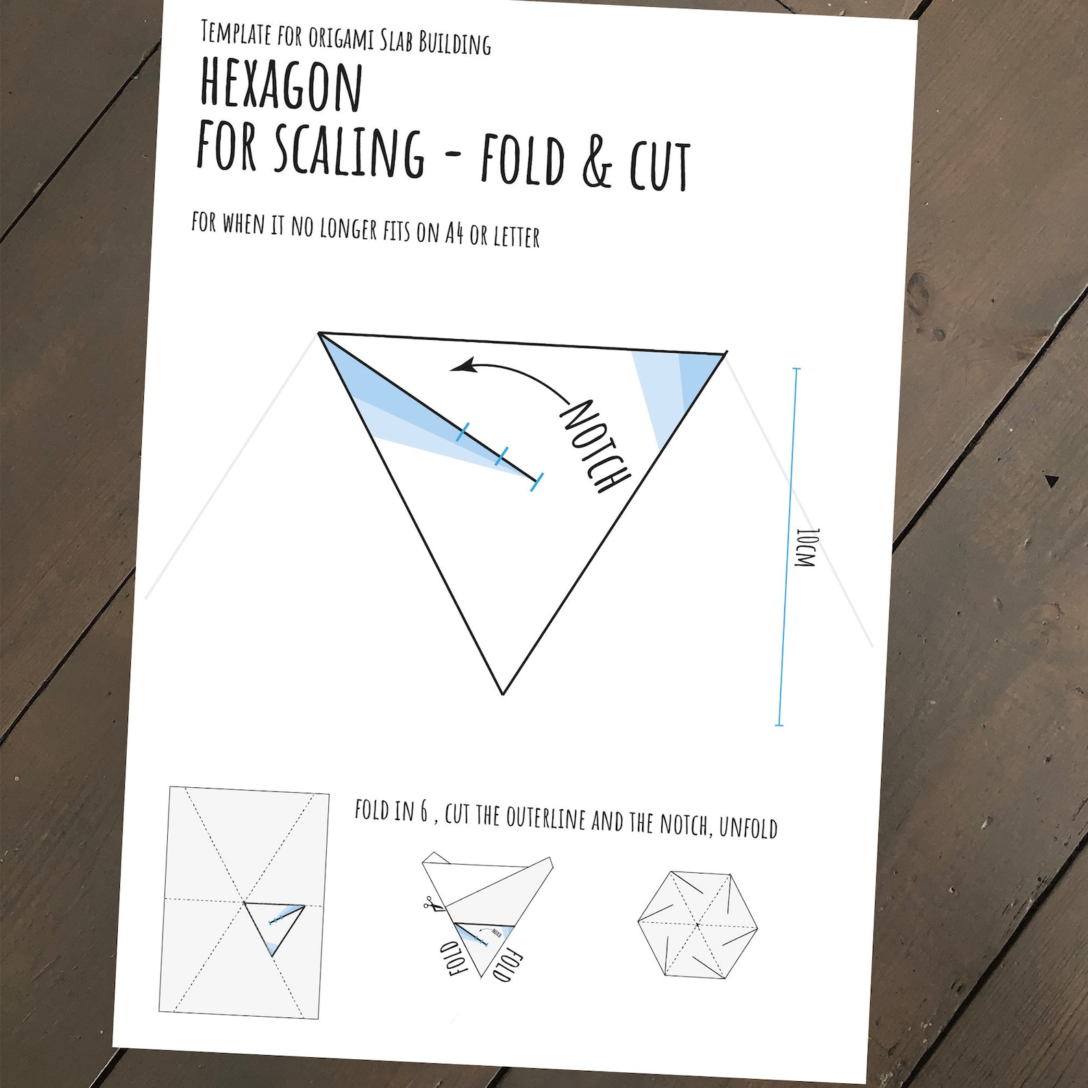 Origami Pottery Template to Create 4 Different Bowls/plates in Multiple ...