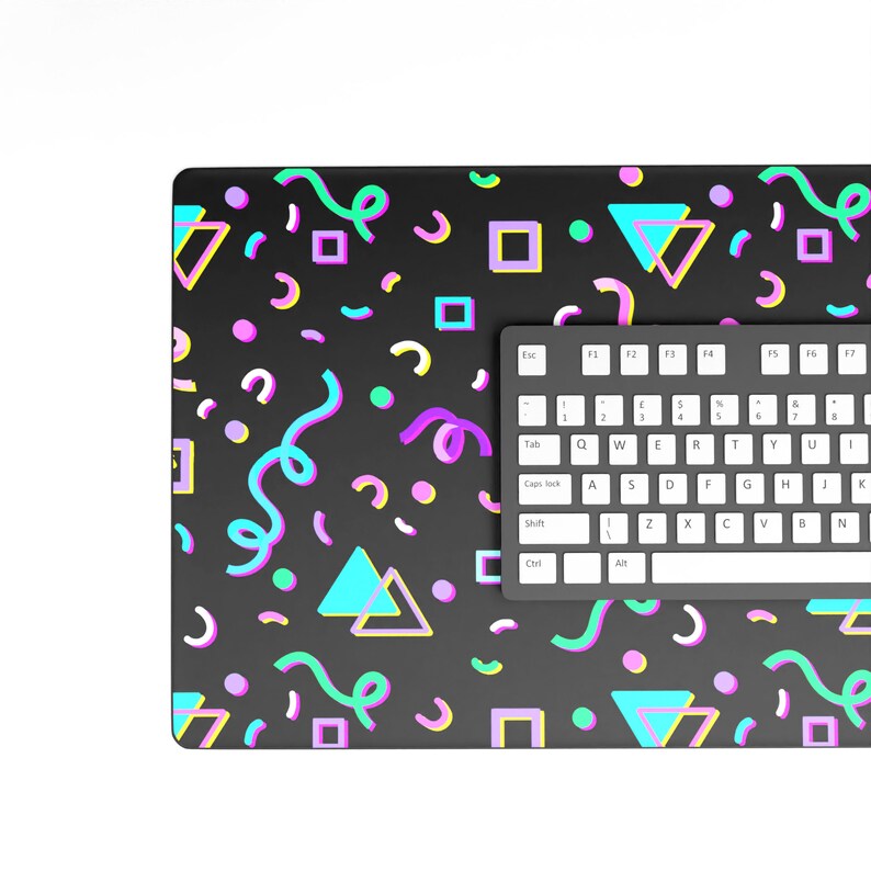 90's Arcade Dark Mode Collection Desk Mat - Etsy