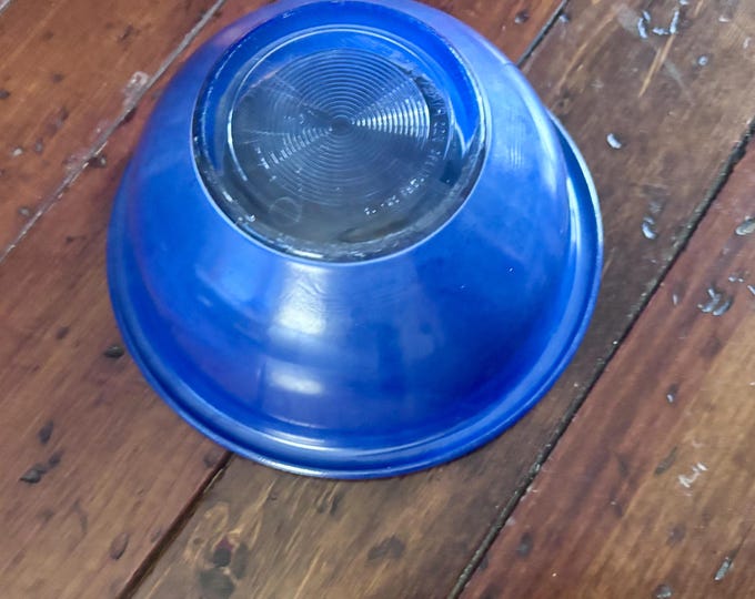 Pyrex 322 Cobalt Blue Clear Mixing Bowl - 1L - Made in USA, Microwave ...