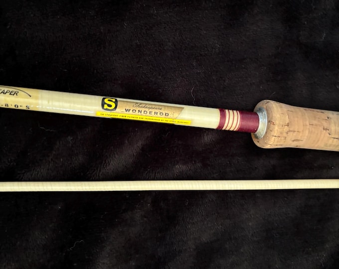 Vintage 1960's Shakespeare Wonderod Fly Fishing Pole - Etsy