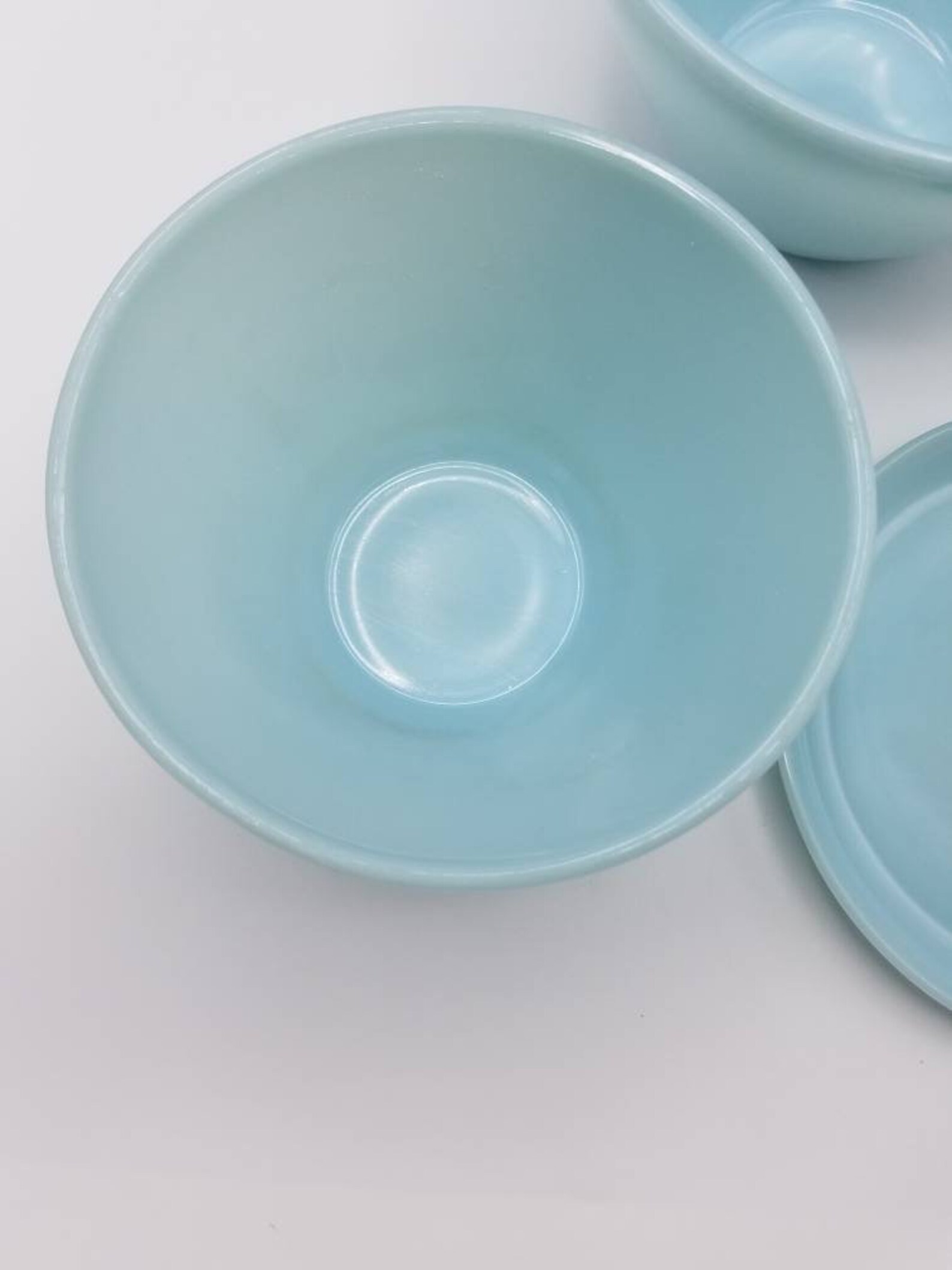 Vintage Fire-king Turquoise Blue - Etsy