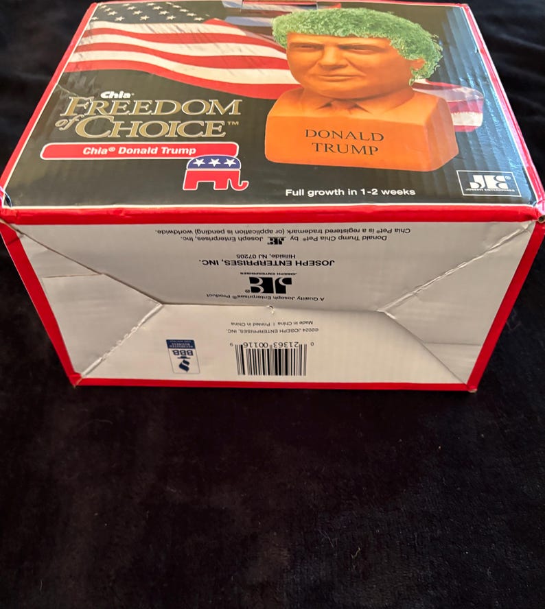 Chia Pet Donald Trump - Etsy