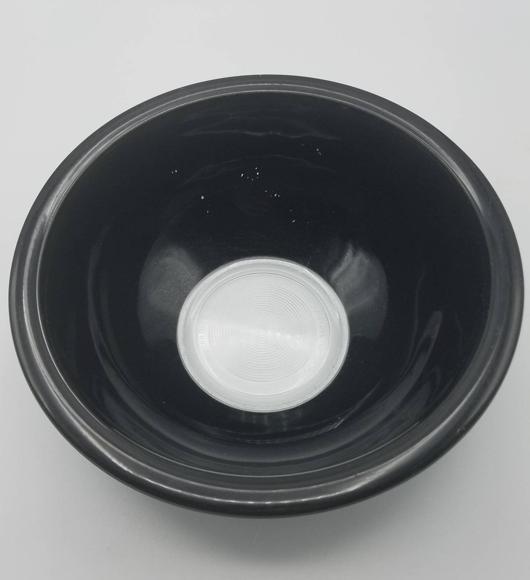 Black Vintage Pyrex Clear Bottom Mixing Bowls - Etsy