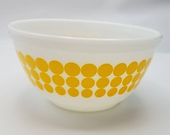 Yellow Pyrex Bowl - Etsy