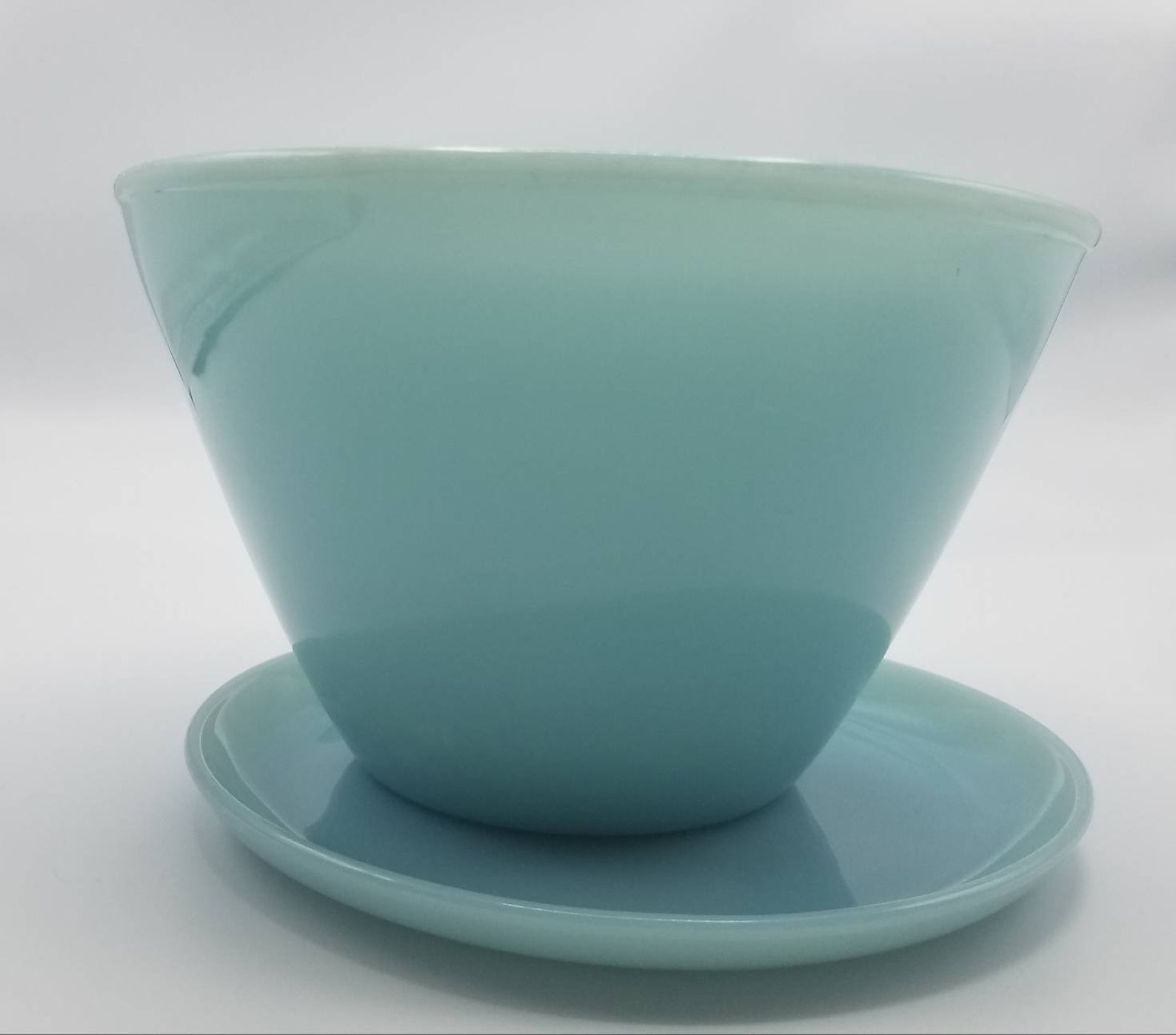Vintage Fire-king Turquoise Blue - Etsy