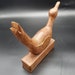 Vintage Mid Century Teak Bird Sculpture - Etsy