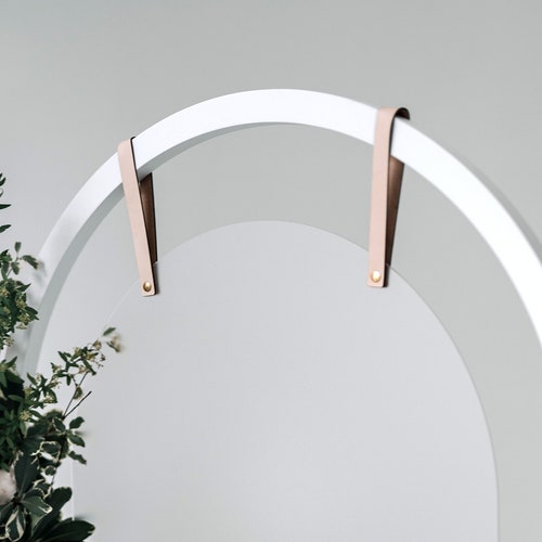 Leather Straps Large Welcome Sign Mounting Sign Hangers - Etsy