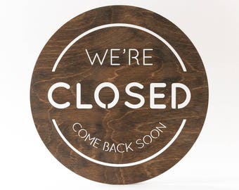 Laser Cut Open Sign | Etsy