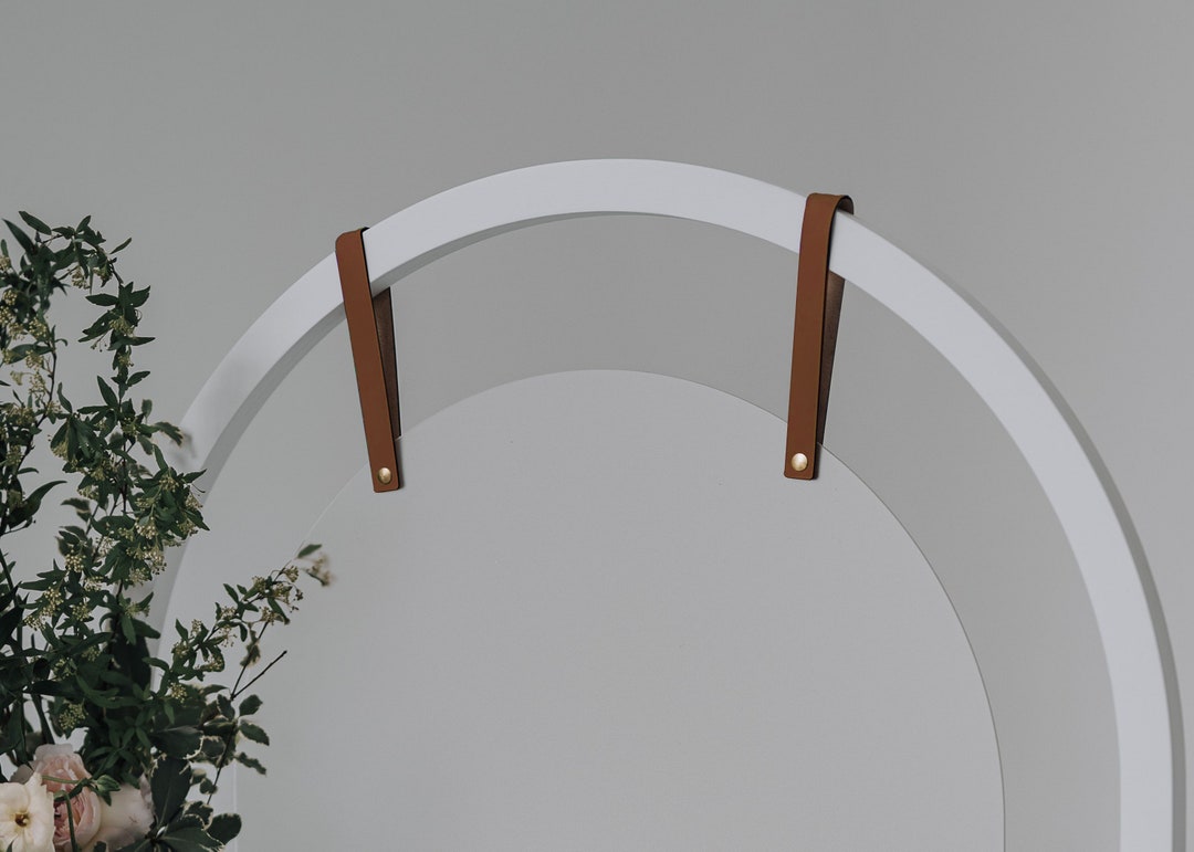 Leather Straps, Welcome Sign Mounting, Sign Hangers, Wedding Sign ...