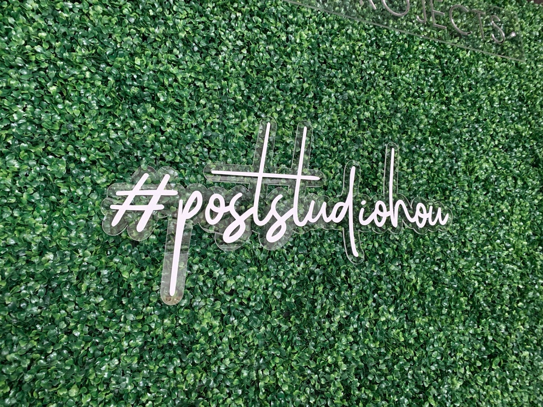 Modern Acrylic Hashtag Sign, Large Custom Hashtag Sign, Modern Photo ...