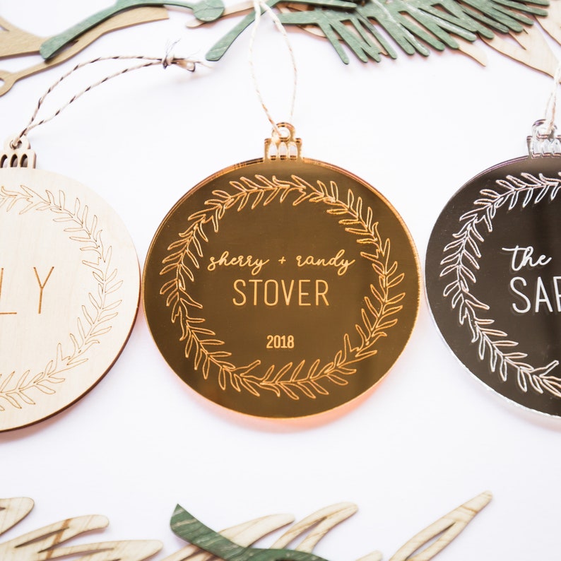 Custom Holiday Ornament Personalized Ornament Christmas | Etsy