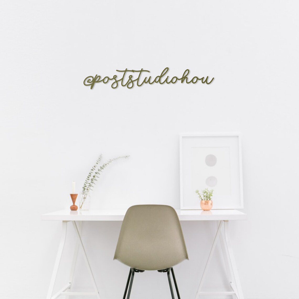 Large Custom Social Media Handle Sign Sign Instagram Sign - Etsy