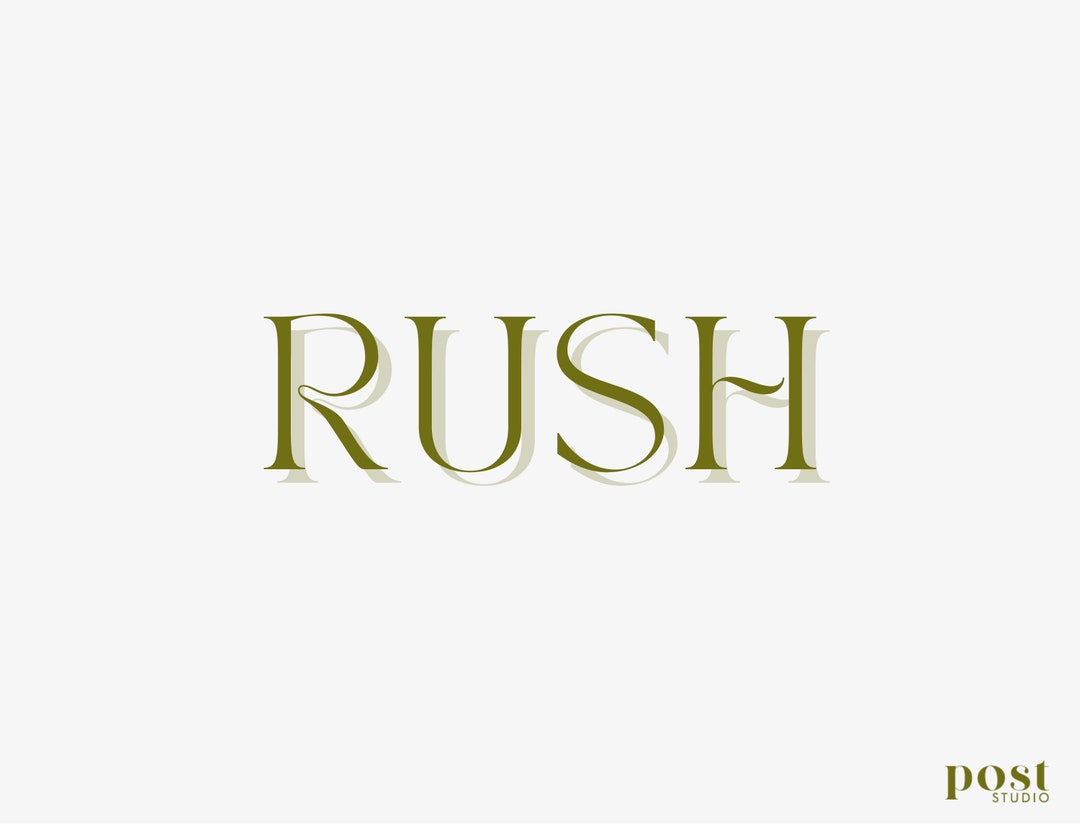 RUSH - Etsy