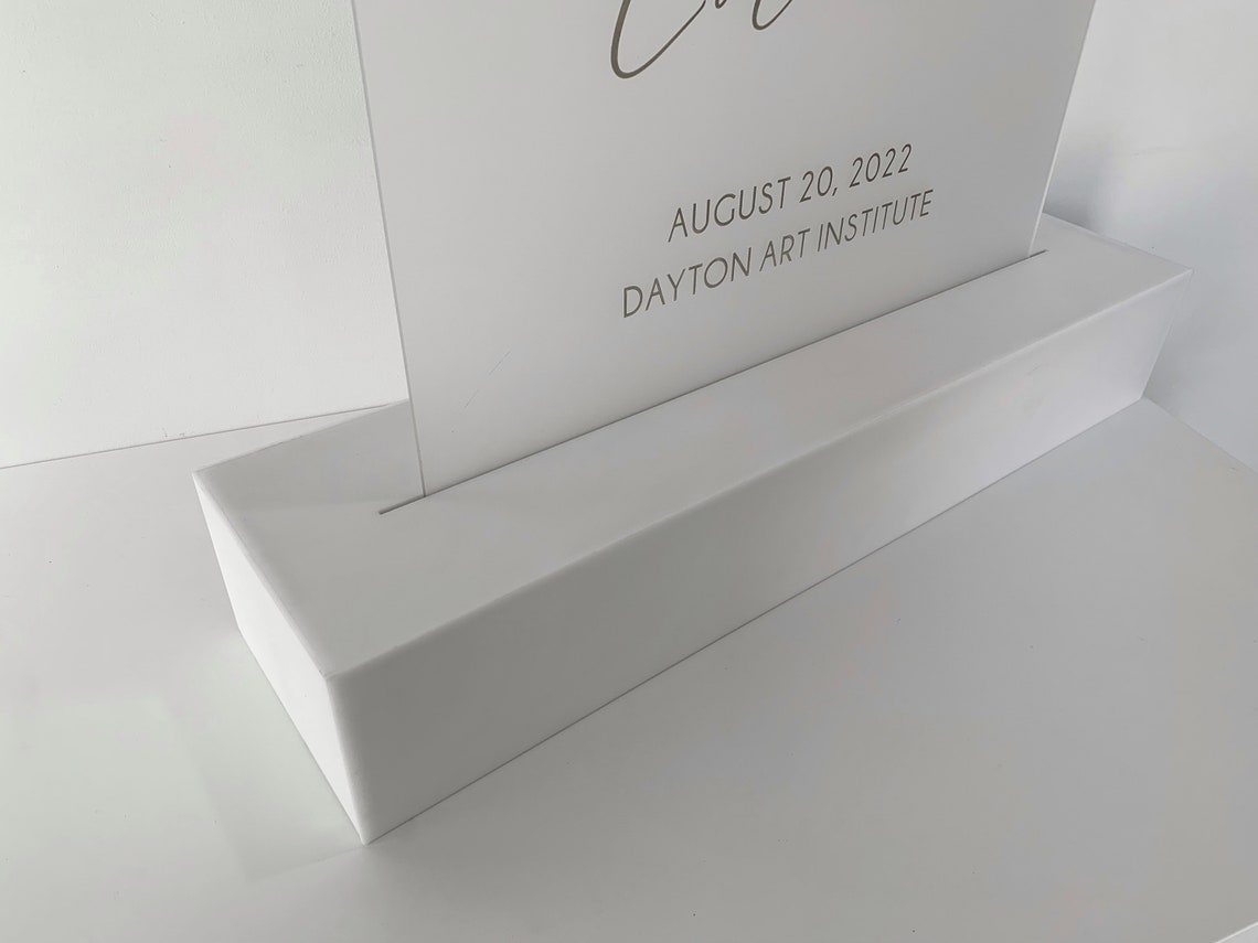 Large Welcome Sign Stand Wedding Sign Stand Modern Sign - Etsy