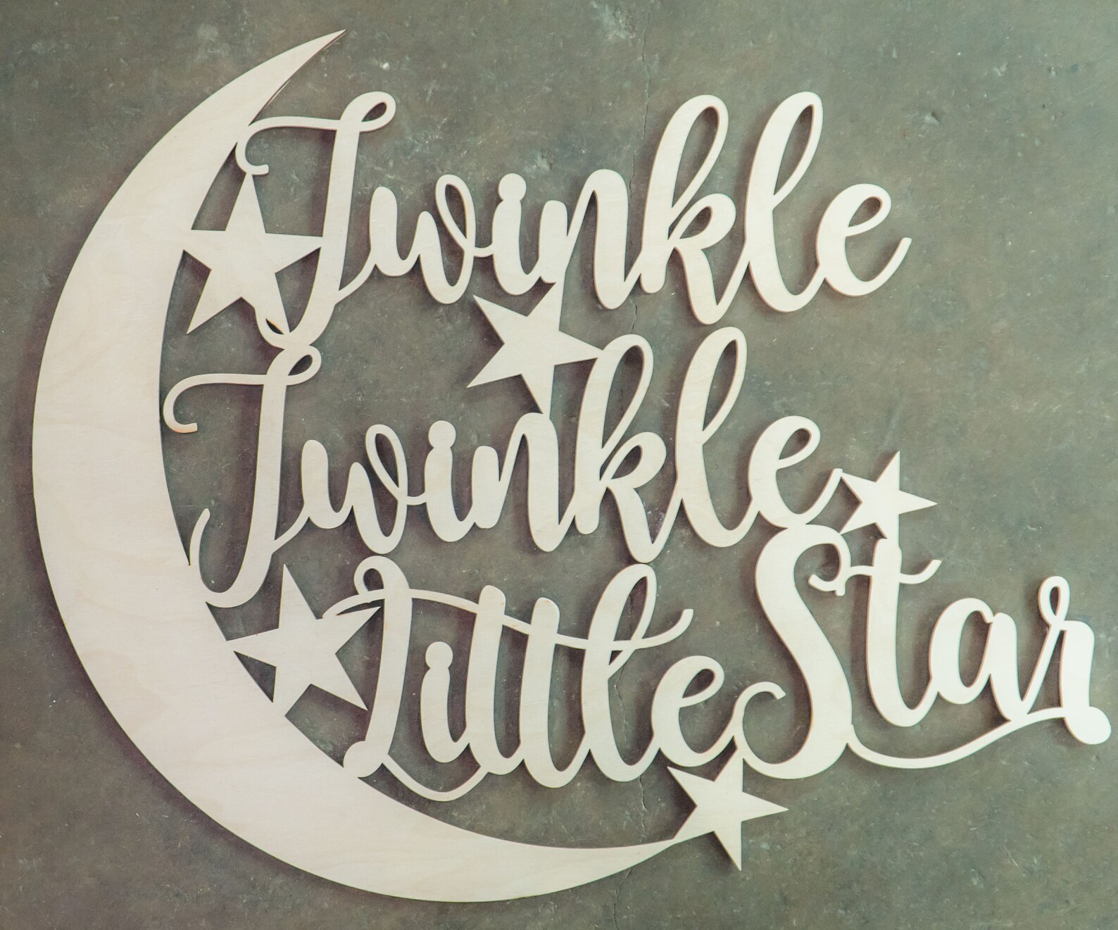 Twinkle Twinkle Little Star Sign Nursery Sign Nursery Decor - Etsy