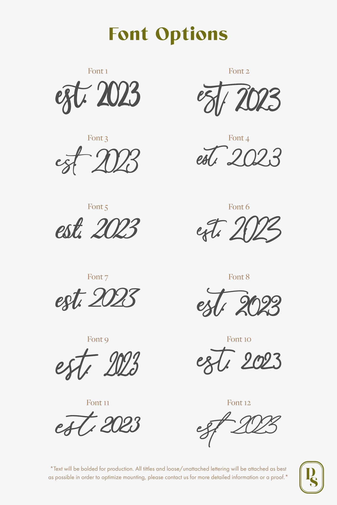 Established Year Wedding Sign Large Wedding Last Name Sign - Etsy