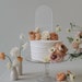 Aria Cake Topper, Customized Arch Wedding Cake Topper, Bridal Cake ...
