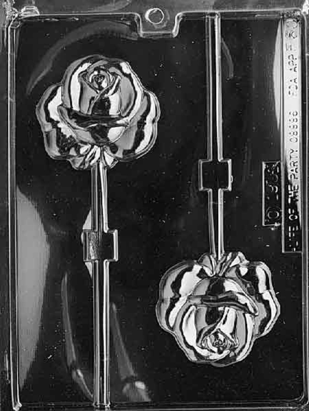 Rose Chocolate Lollipop Mold - Etsy
