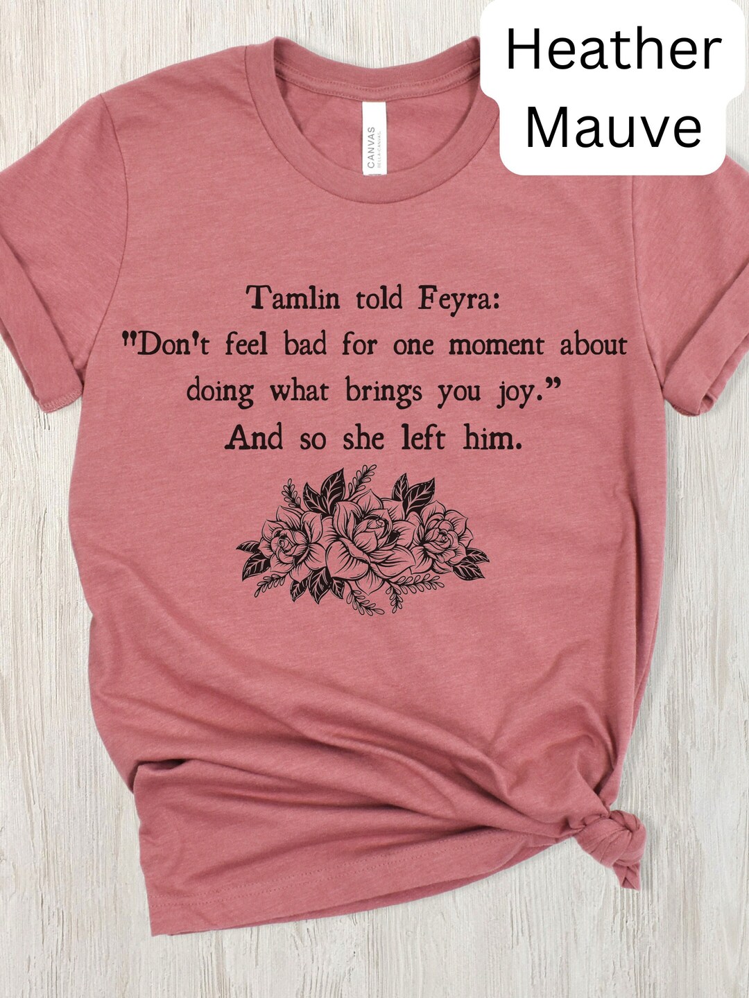 ACOTAR Shirt Gift for Book Lover Shirt Bookish Merch A Court of Thorns ...