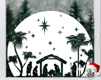 Nativity Decal | Etsy UK
