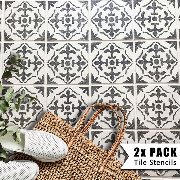 Tile Stencils 12x12 - Etsy