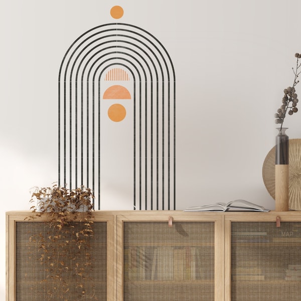Boho Wall Stencil - Etsy
