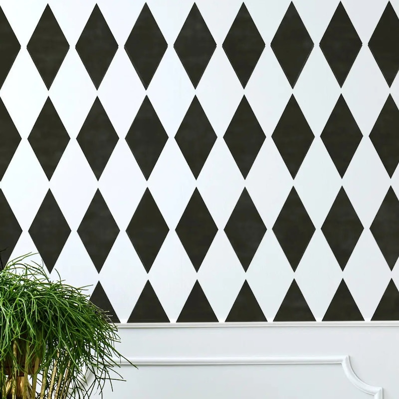 Diamond Stencil - Etsy