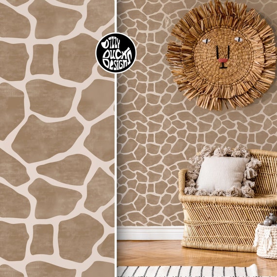 Giraffe Stencil For Wall