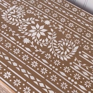 Bone Inlay Stencil Set - Pack of 7 Boho Indian Craft Furniture Wall ...