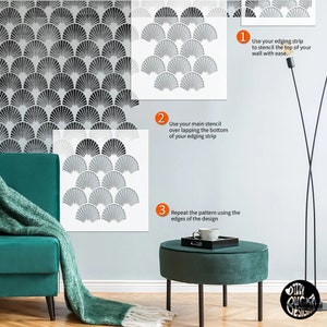 ART DECO FAN Stencil - Etsy