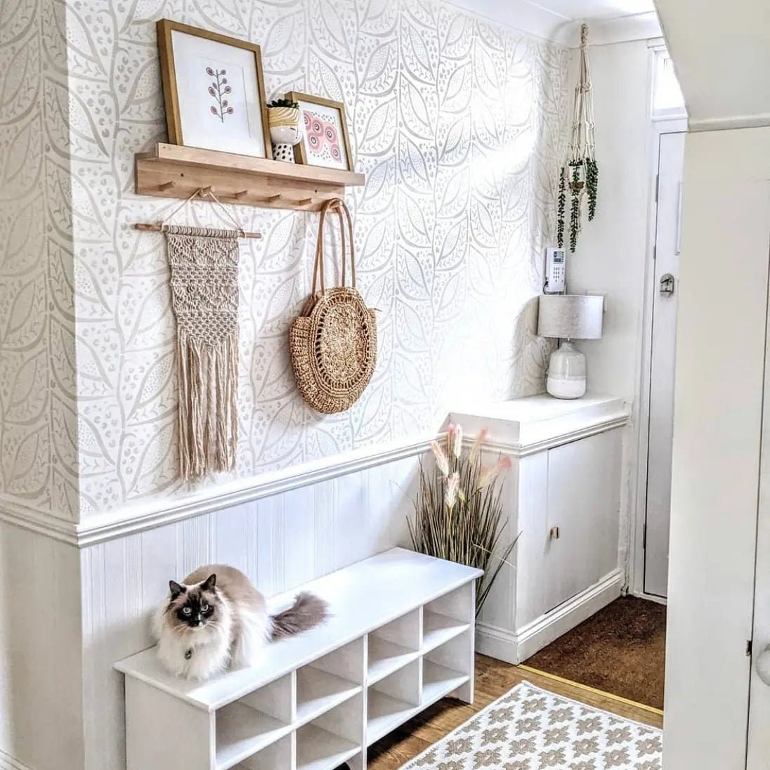 WALL STENCIL Boho African Batik Stencil for Painting Walls - Etsy UK