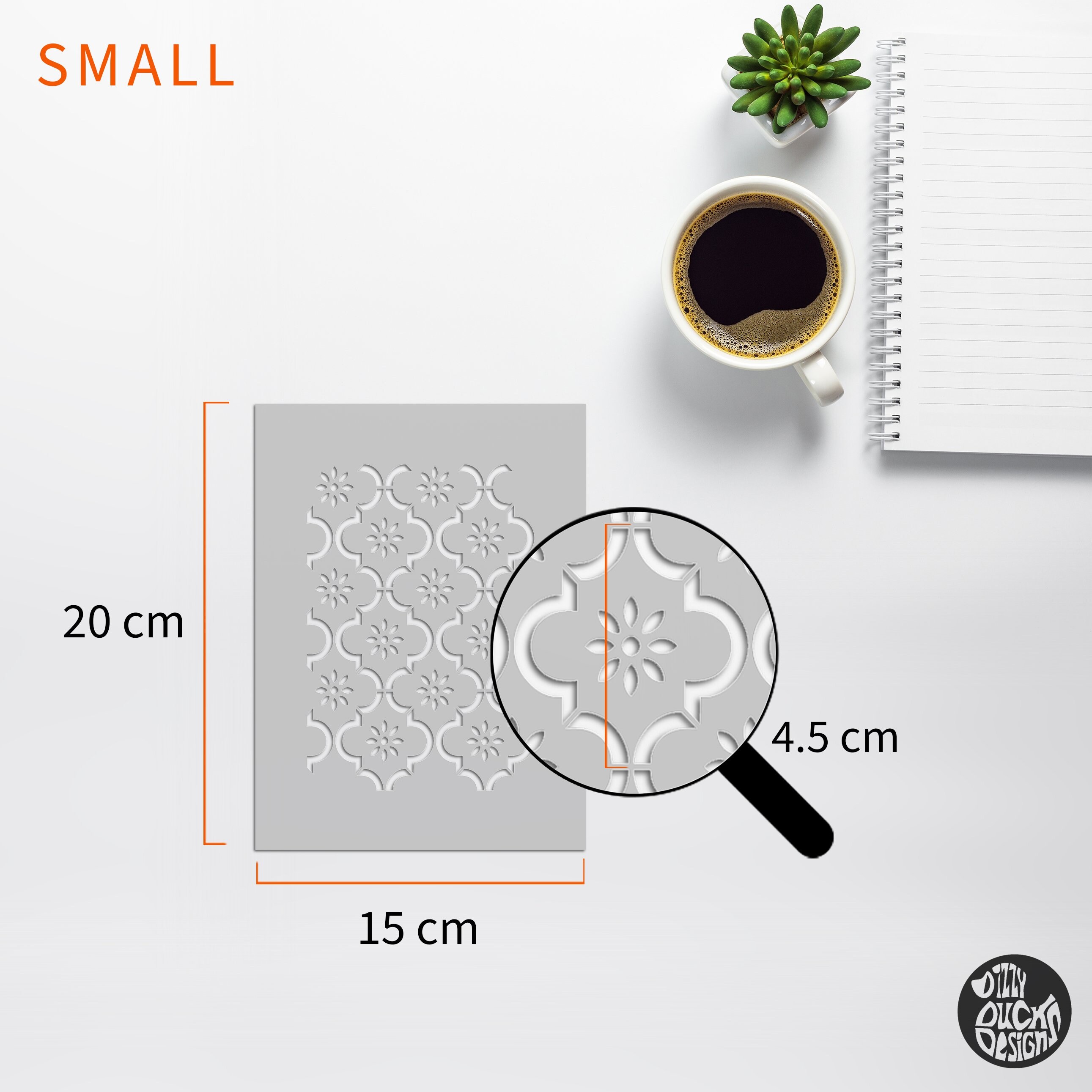 FURNITURE STENCIL for Paint Jannah Moroccan Boho Reusable | Etsy