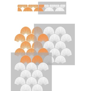 ART DECO FAN Stencil - Etsy UK