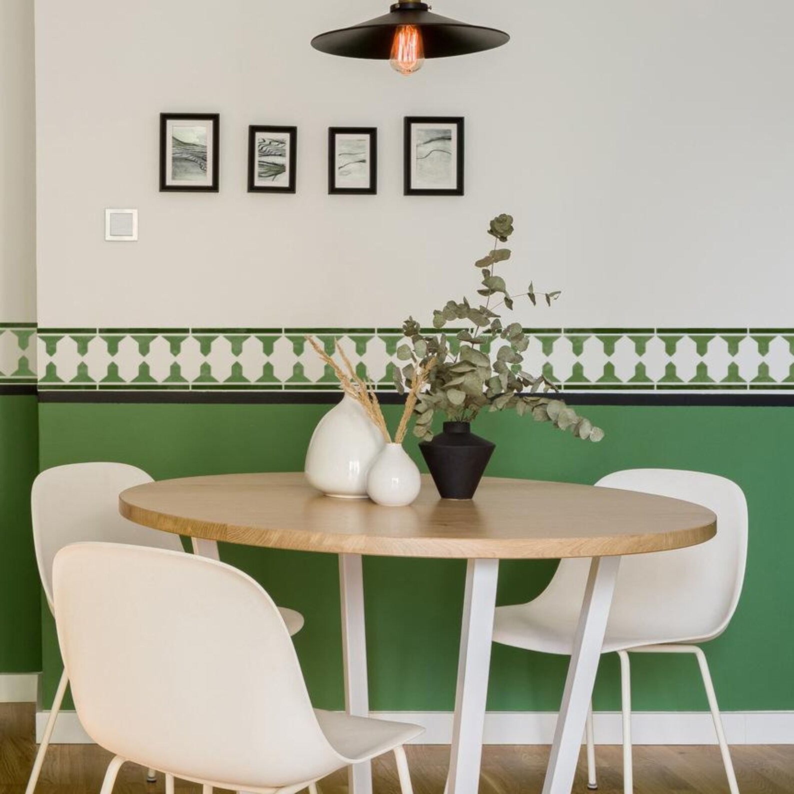 Faux Tile Border Stencil for Bathroom Walls Floors - YEFREN Moroccan ...