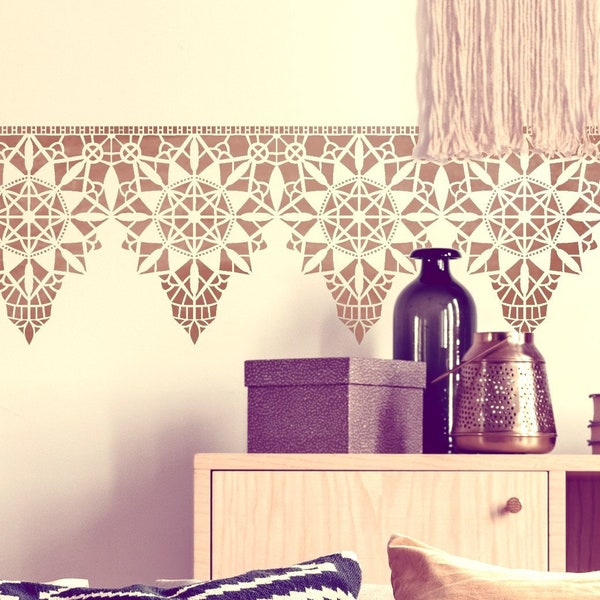 Border Stencils for Walls - Etsy