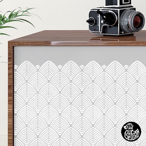 ART DECO FAN Stencil - Etsy UK