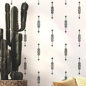 Boho Wall Stencil - Etsy