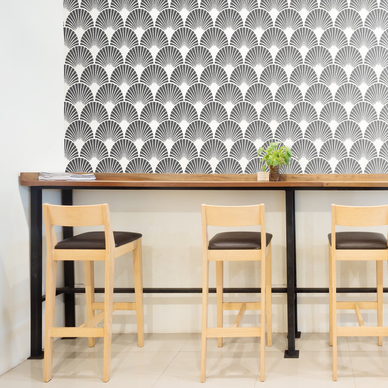 ART DECO FAN Stencil - Etsy