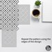 FURNITURE STENCIL for Paint - Jannah Moroccan Boho Reusable Flower ...