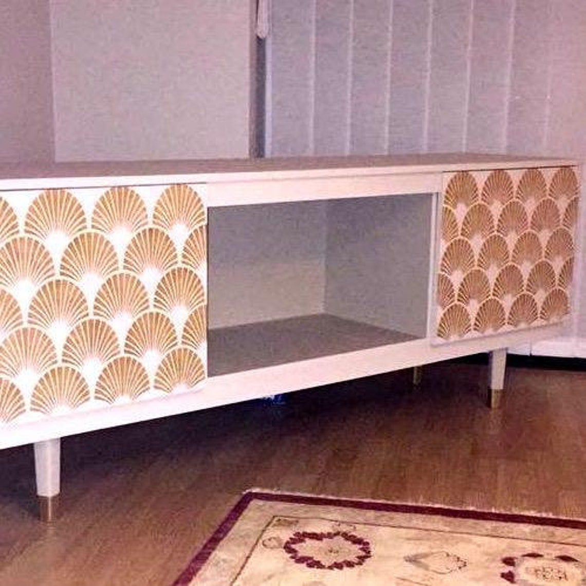 ART DECO FAN Stencil - Etsy