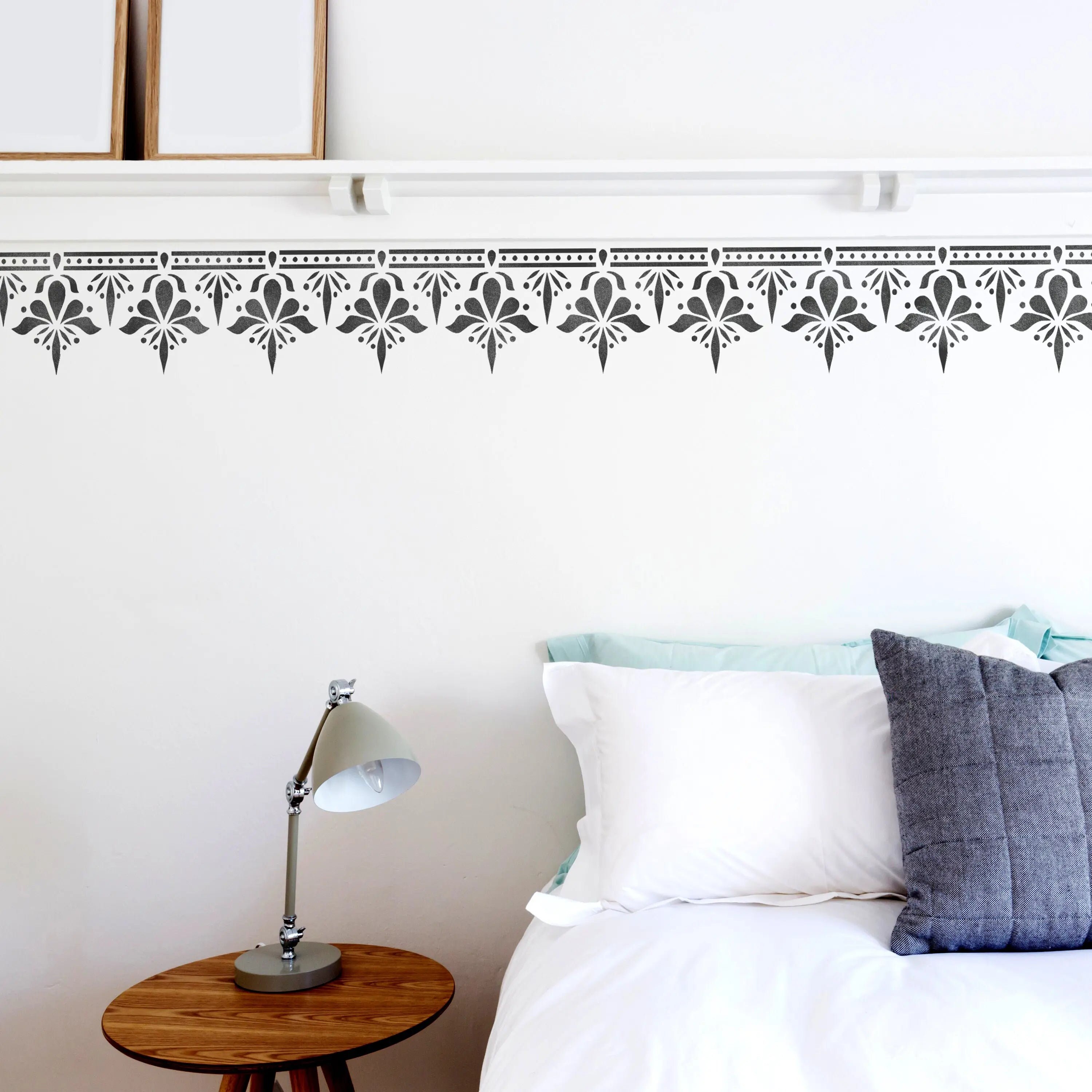 Border Stencil for Painting Walls and Furniture - Reusable Ethnic ...