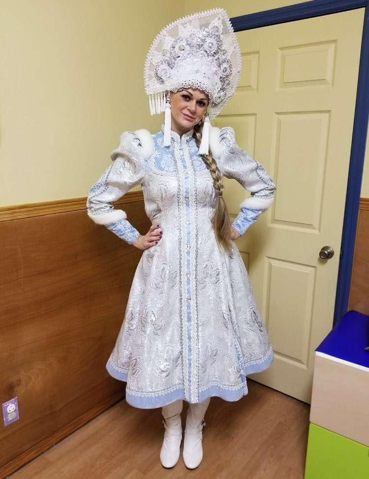 Kokoshnik Snegurochka MADE TO ORDER - Etsy