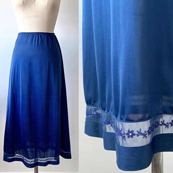 1950s navy half slip - Gem