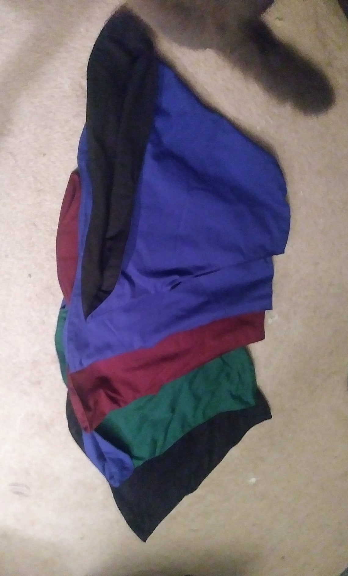 Over Mask Fencing Hood - SCA Fencing or Cut and Thrust Hood, Cotton ...