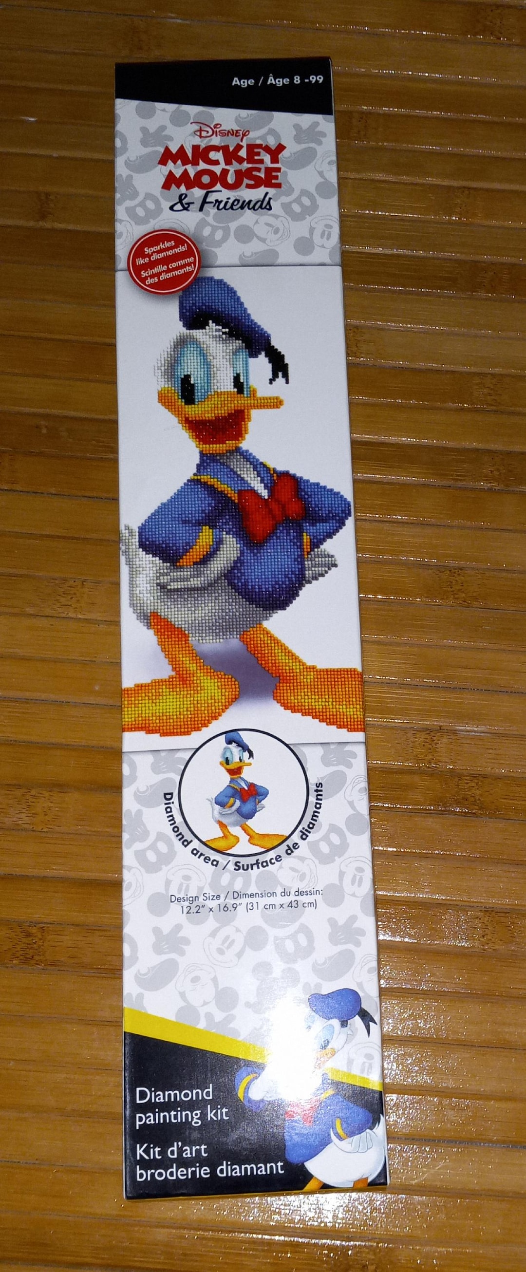 Diamond Dotz Art Kit Disney's Donald Duck 12" X 17" New - Etsy