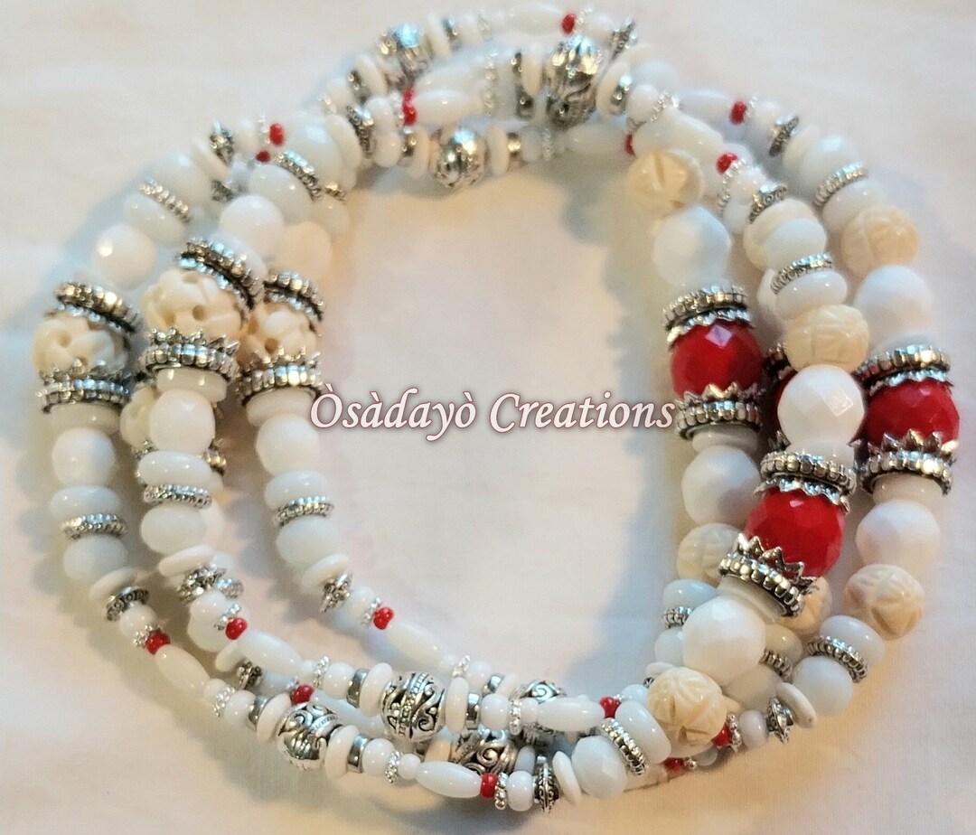 Ileke Obatala Ayaguna - Etsy