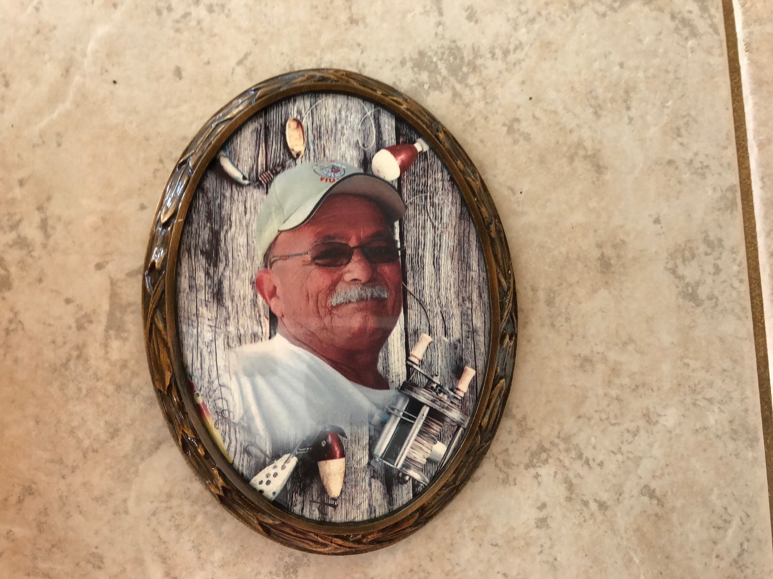 6 X 7.75 Oval Porcelain-ceramic-photo With Bronze - Etsy