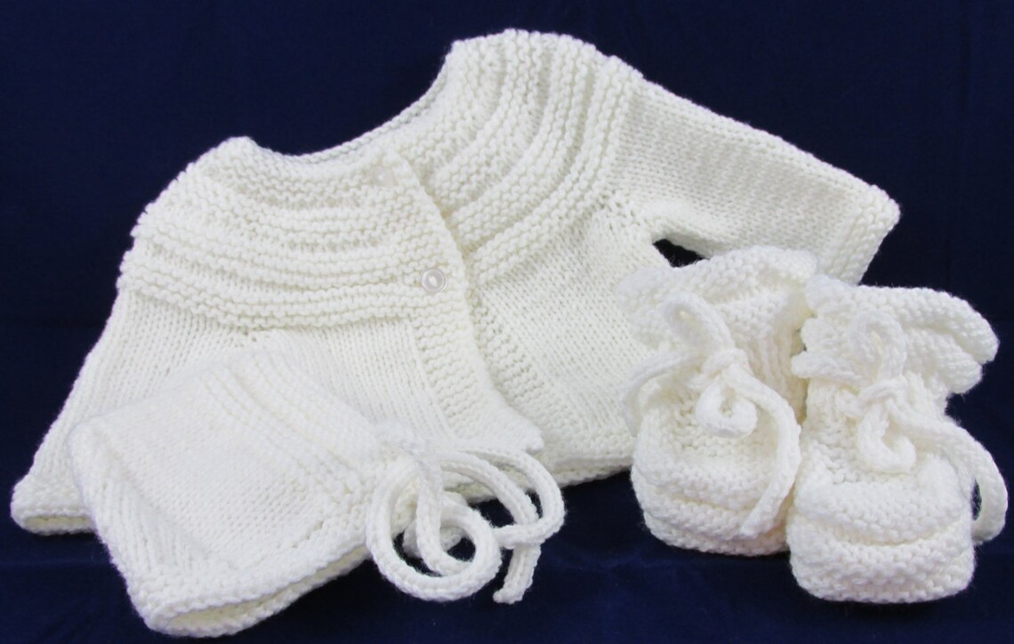 Baby Sweater Set - Etsy