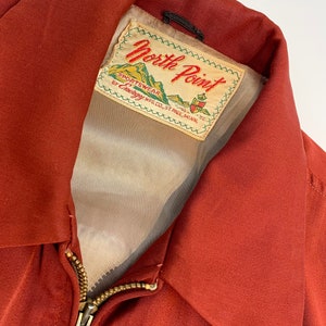 1940's Gab Jacket - Rayon Gabardine - Satin Lined - Low Flap Patch ...