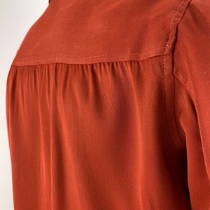 1940's Gab Jacket - Rayon Gabardine - Satin Lined - Low Flap Patch ...